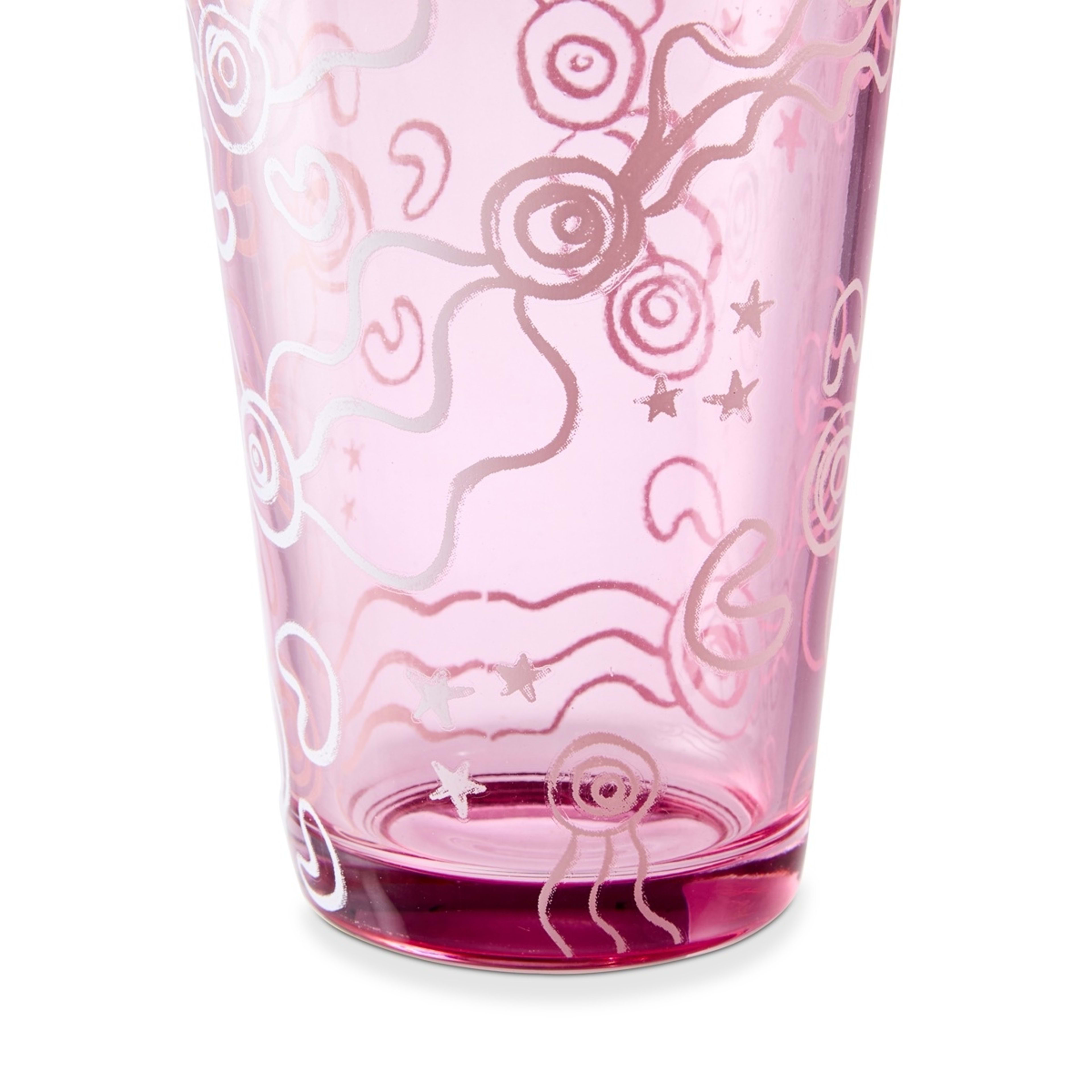 Set of 4 Rachael Sarra Flourish Glasses - Kmart