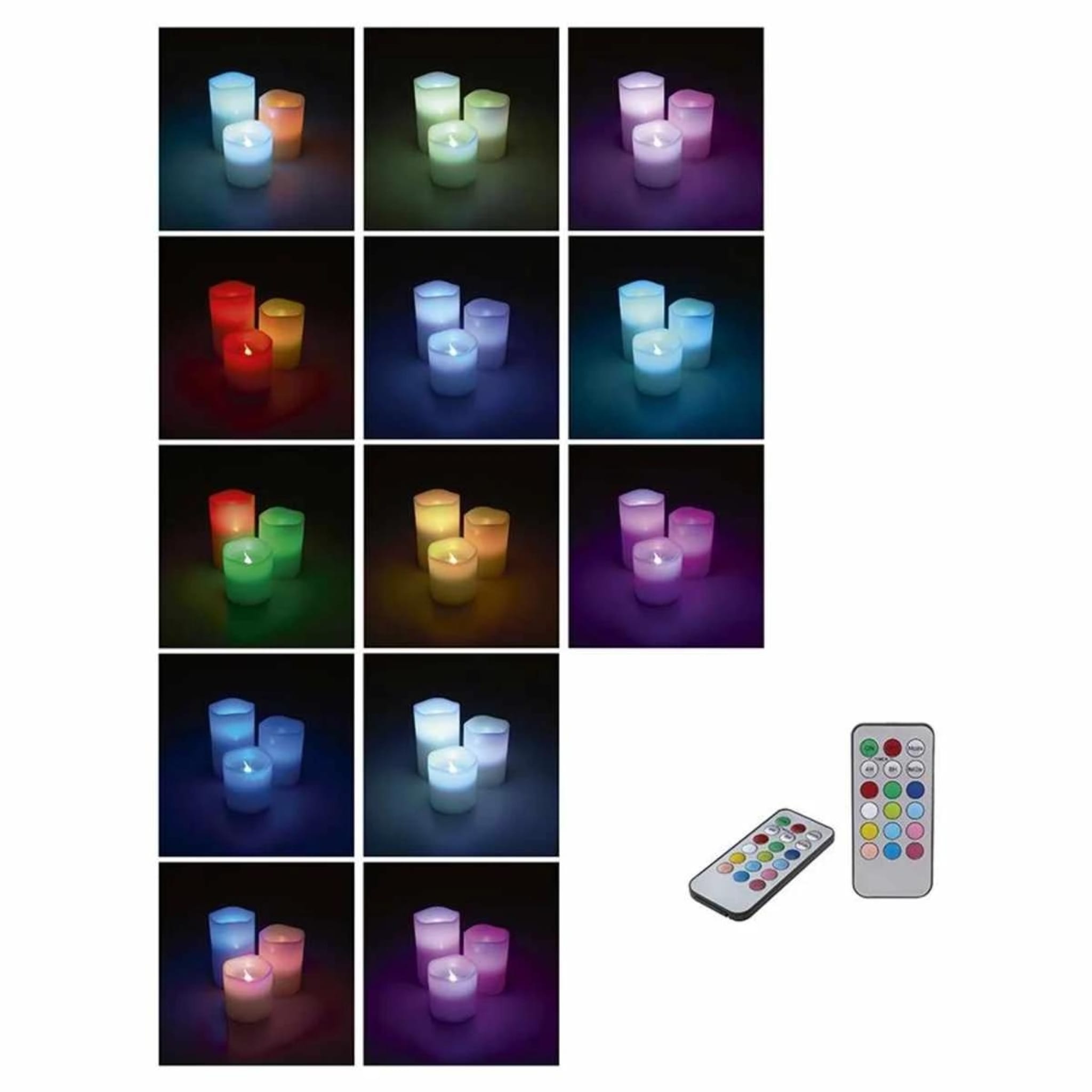 3 Pack LED Candles - Kmart