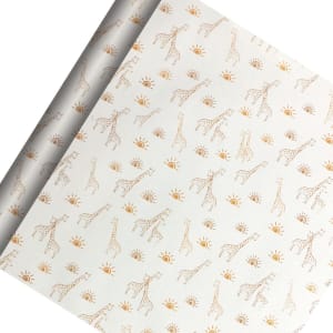 Hallmark Gift Wrapping Paper Roll - Giraffes - Kmart