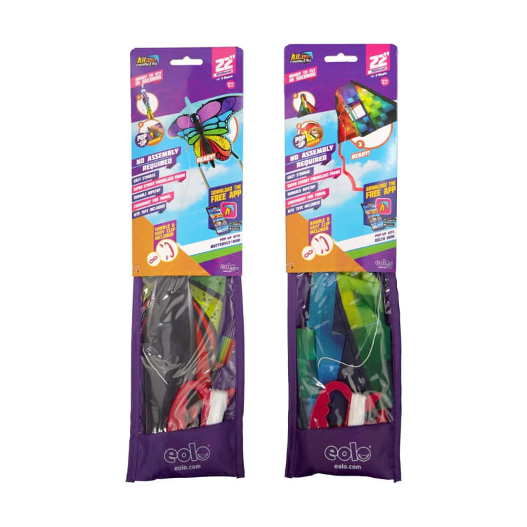 Kites Ready2fly Pop Up Mini Nylon Shape Kite - Assorted - Kmart