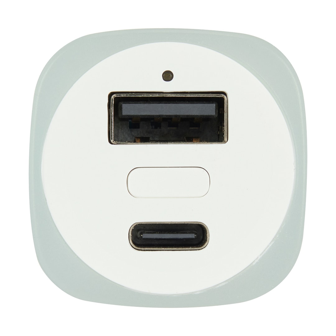 3000mAh Portable Lipstick Charger - Blue and Green - Kmart