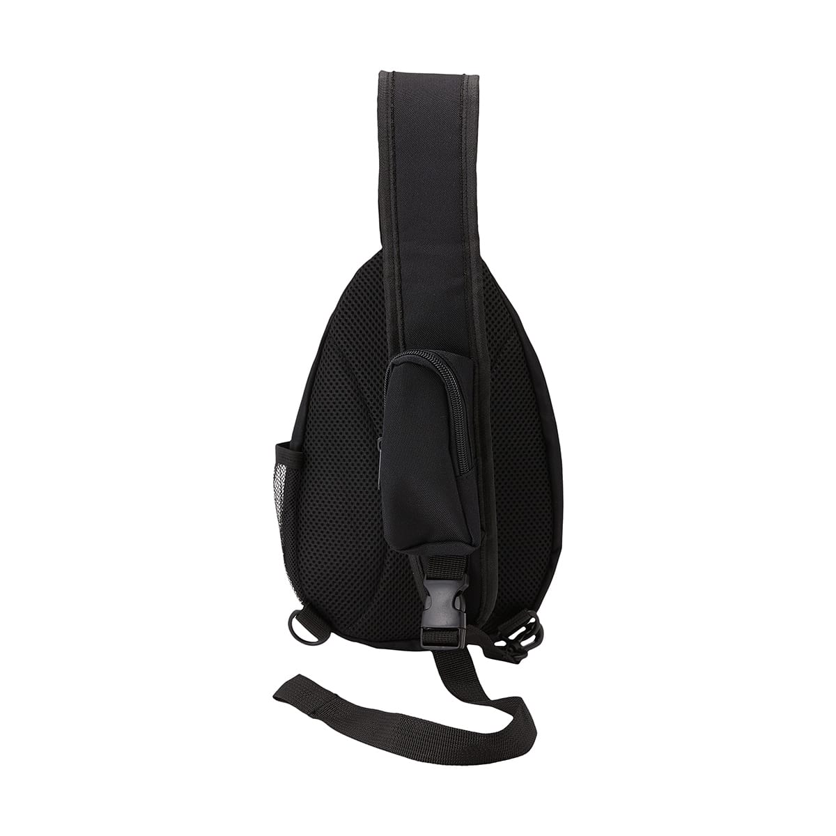 Travel Crossbody Teardrop Shape Bag - Black - Kmart