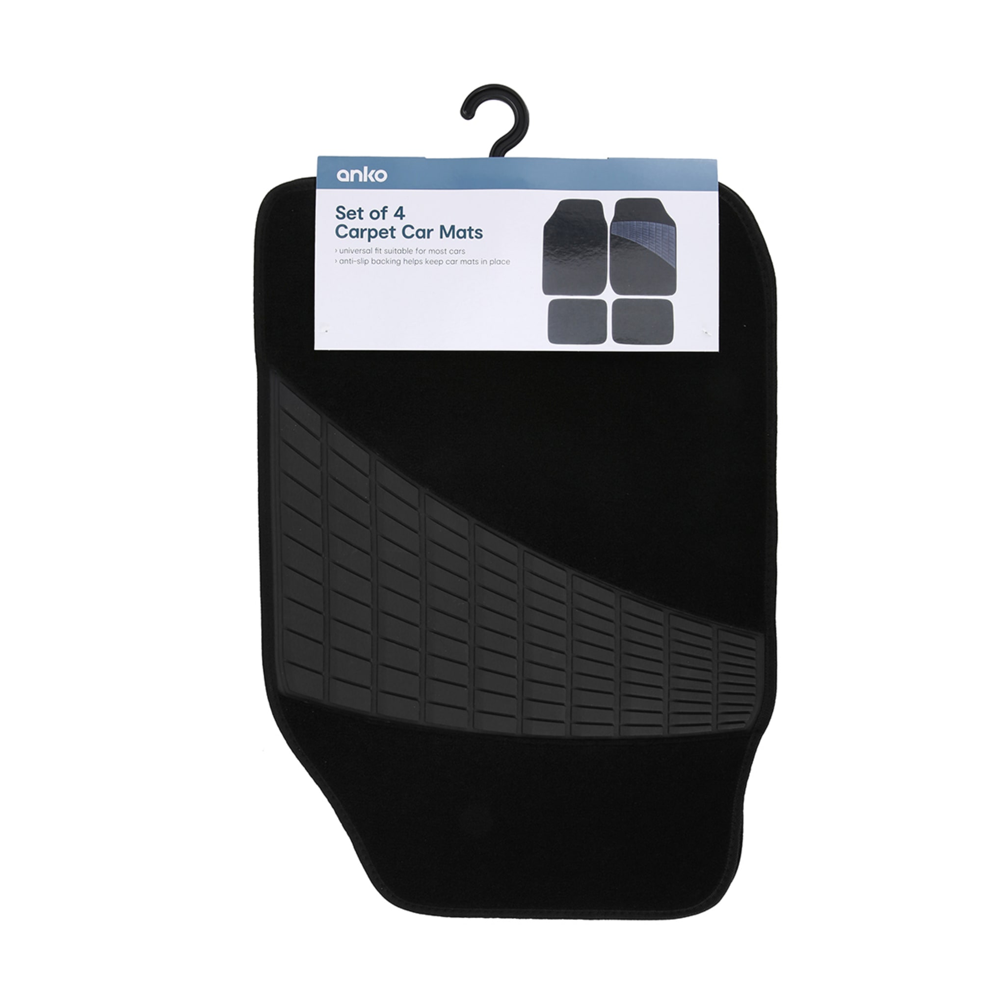 Set of 4 Carpet Car Mats - Kmart