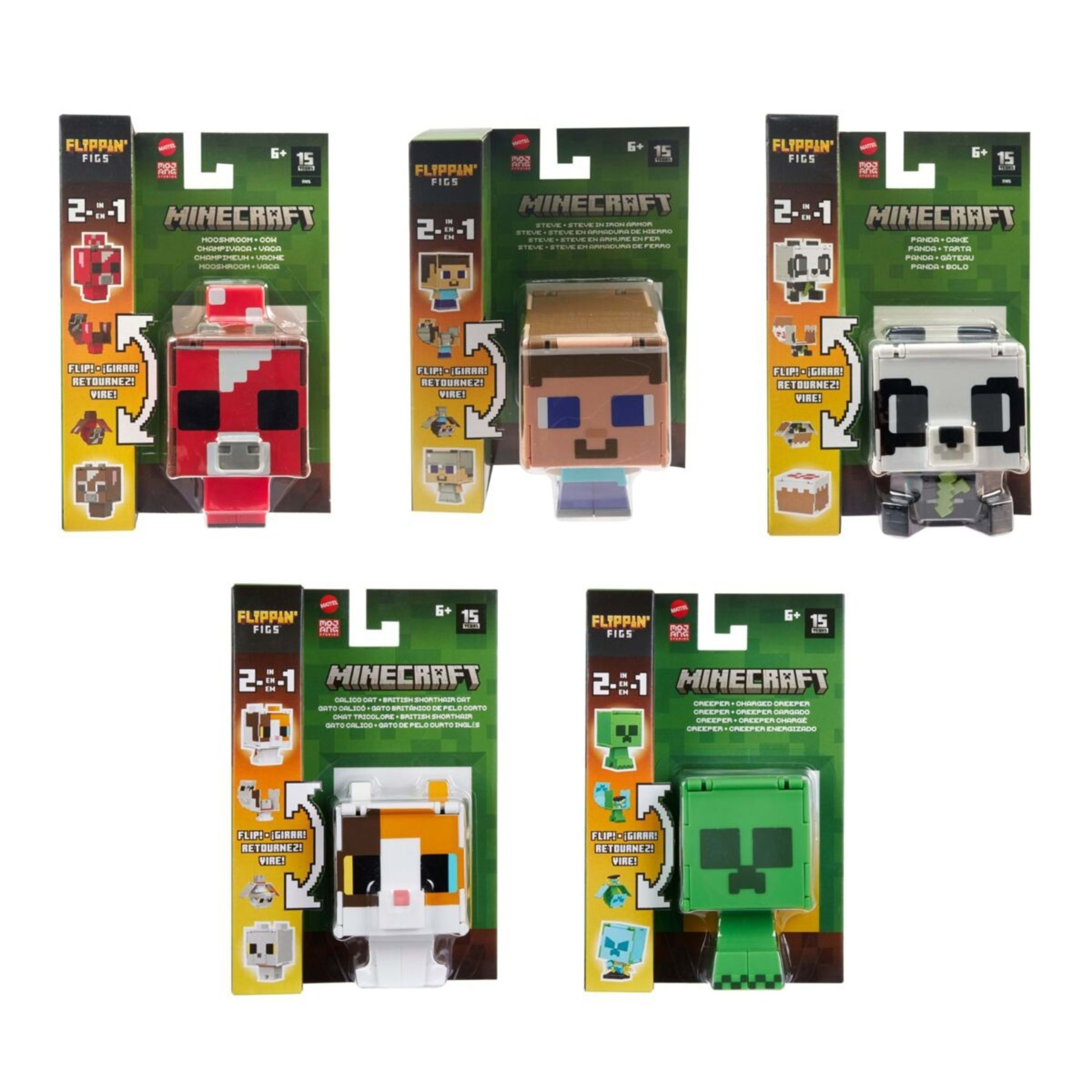 Minecraft 2-in-1 Flipping Figs Figure - Assorted - Kmart