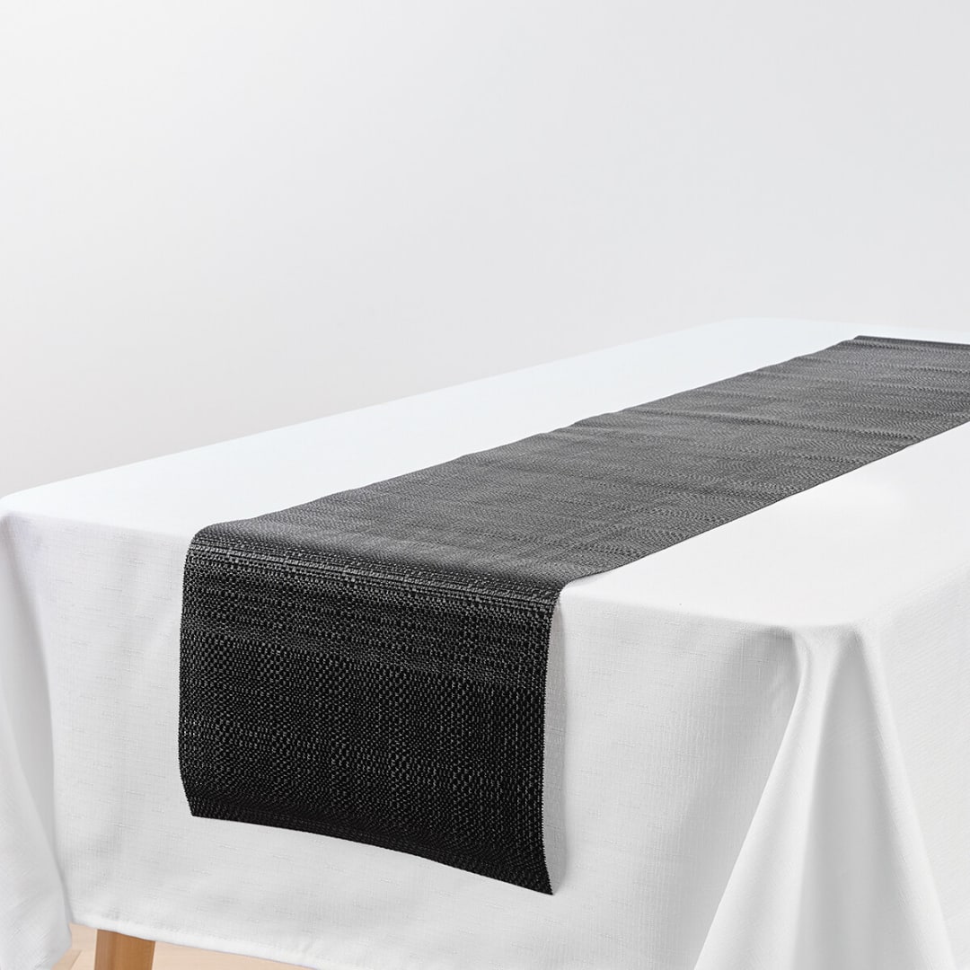 Black Table Runner - Kmart