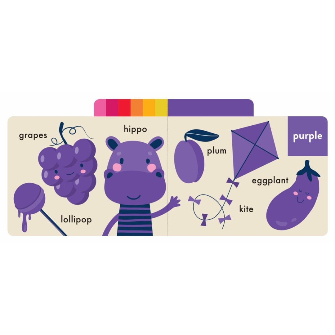 My First Tabbed Book of Colours - Book - Kmart