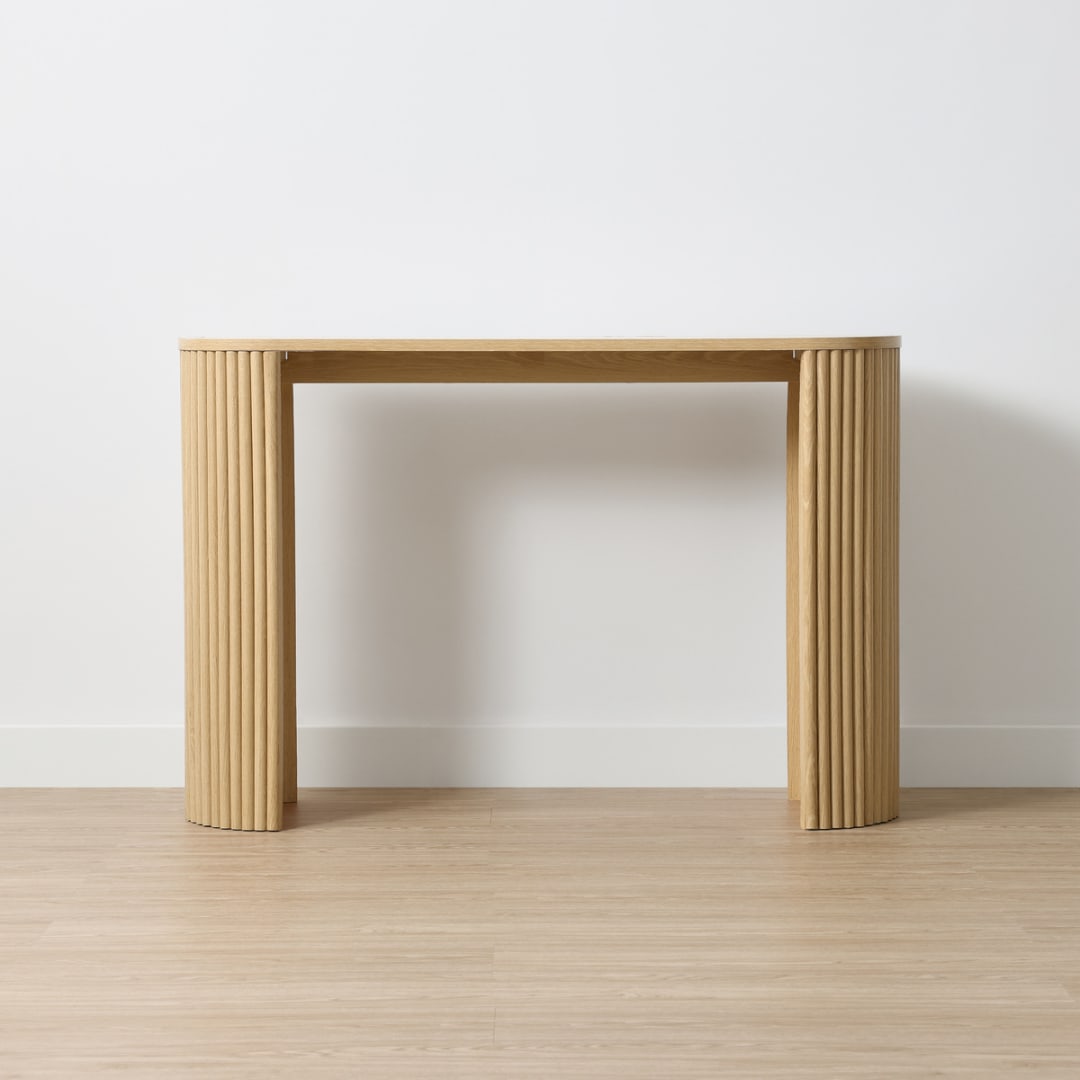 Ribbed Console Table - Kmart