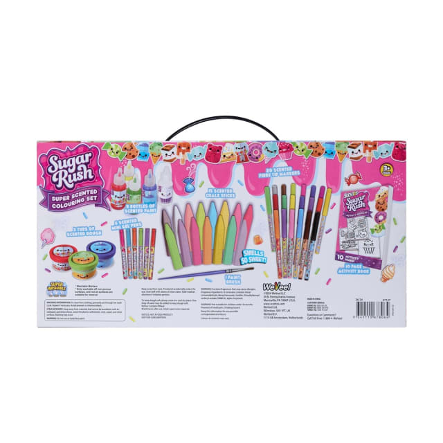 Sugar Rush Super Scented Colouring Set - Kmart