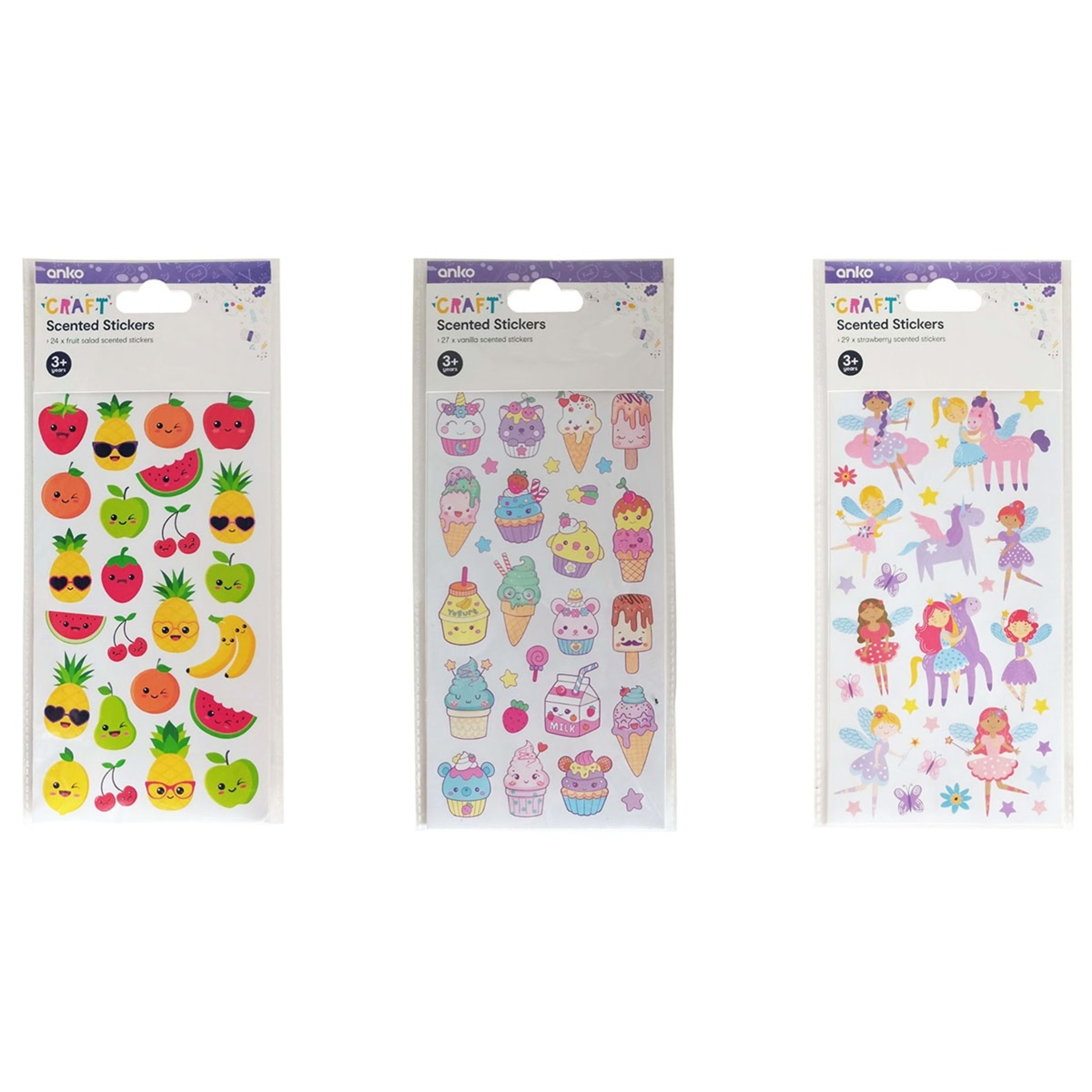 Scented Stickers - Assorted - Kmart