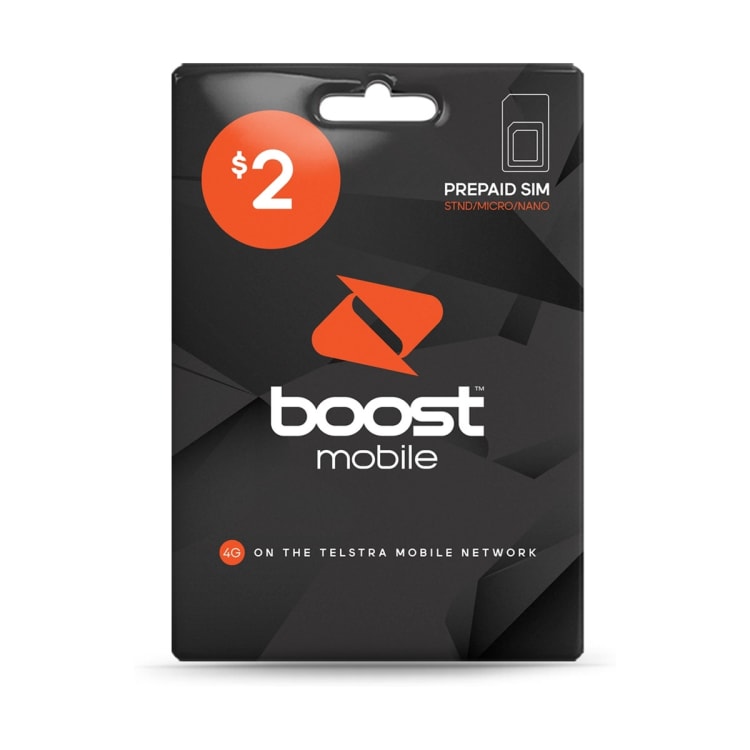 Telstra Boost $2 Prepaid Starter Kit - Kmart