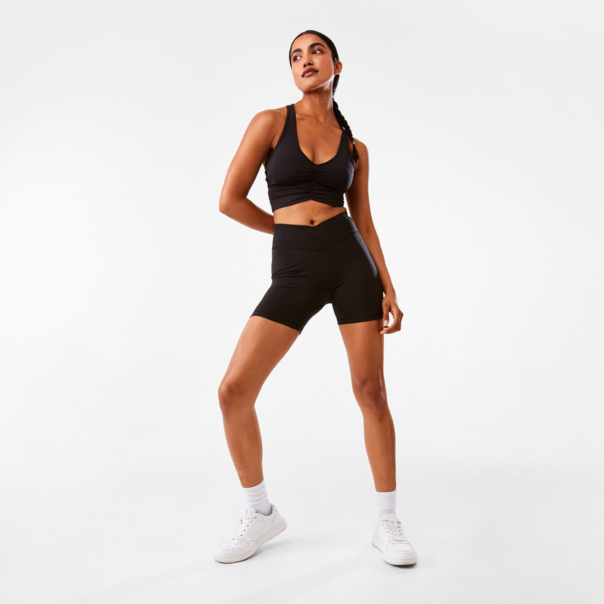 Active Womens Ultra Soft Bike Shorts - Kmart