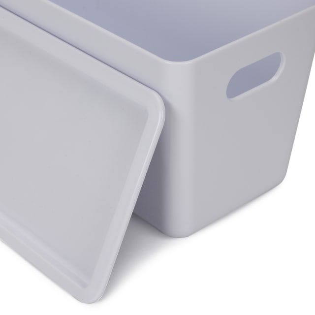5L Smooth and Shiny Plastic Tub - White - Kmart NZ