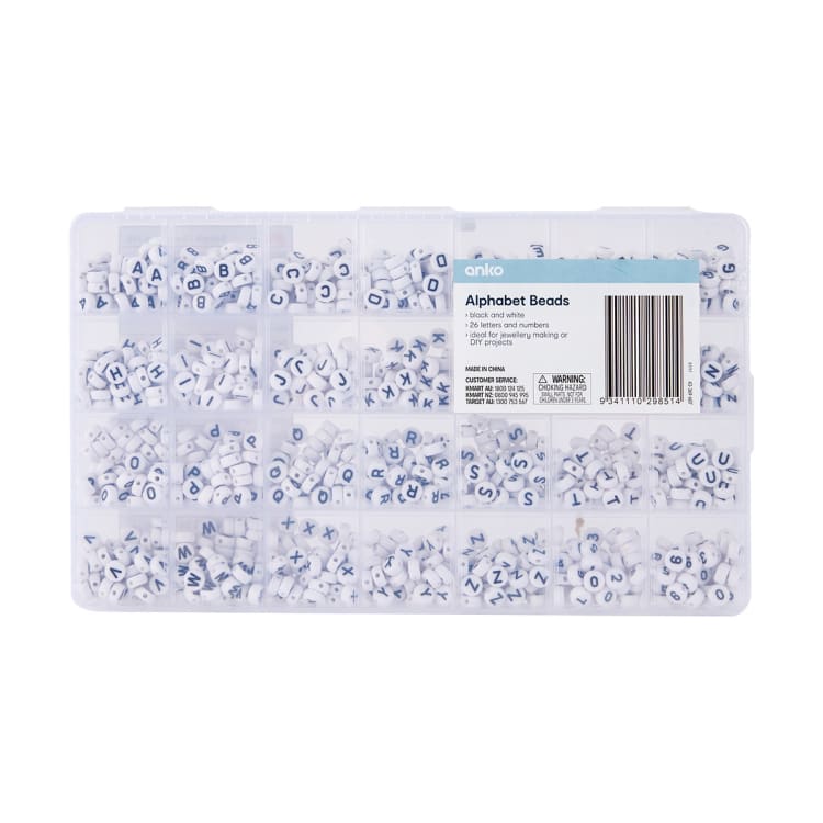26 Pack Alphabet Beads Set - Kmart NZ