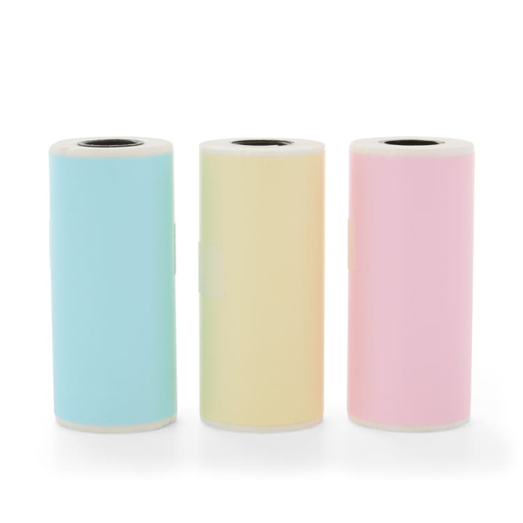 3 Pack Coloured Thermal Print Stickers - Kmart