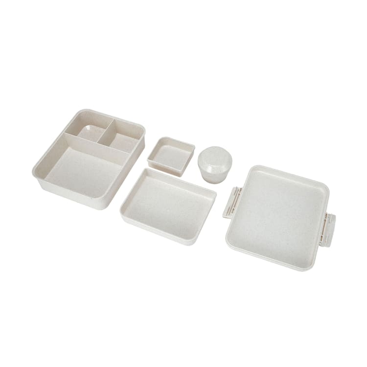 Wheat Straw Bento Snack Box - Oatmeal - Kmart