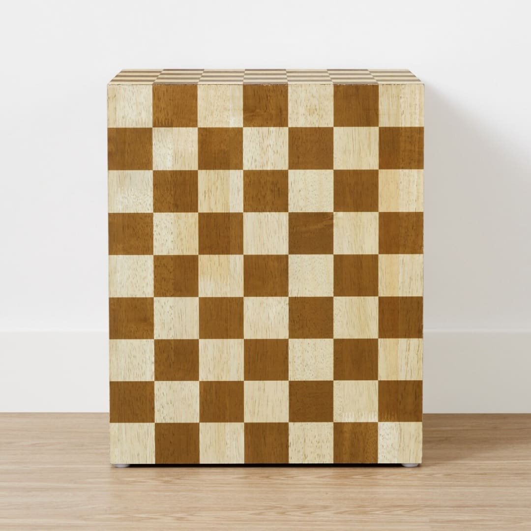 Checker Side Table - Kmart