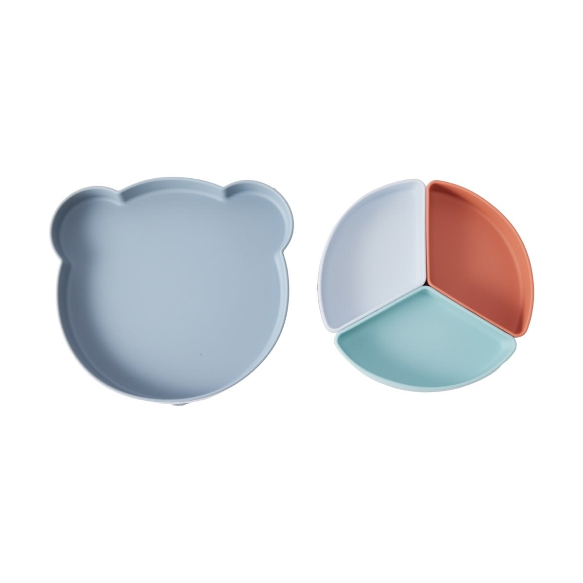 Silicone Suction Divided Plate - Kmart