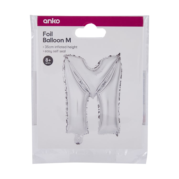 Foil Balloon - Letter M - Kmart