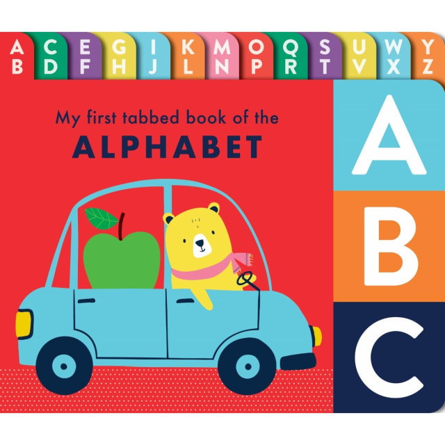 ABC - Chunky Tabbed Board Book - Kmart NZ