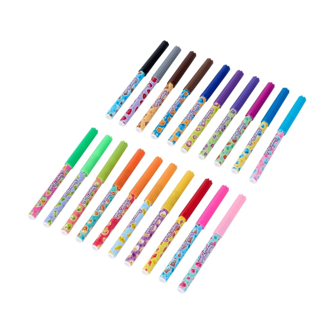 Sugar Rush Super Scented Colouring Set - Kmart