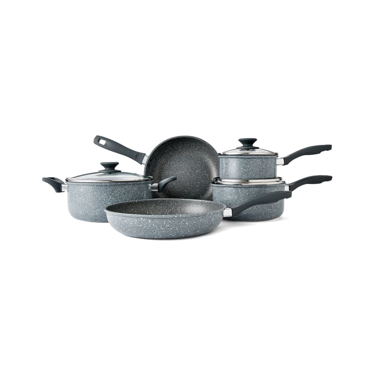 5 Piece Cookware Set - Stone Grey - Kmart