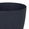 43cm Textured Pot - Grey - Kmart