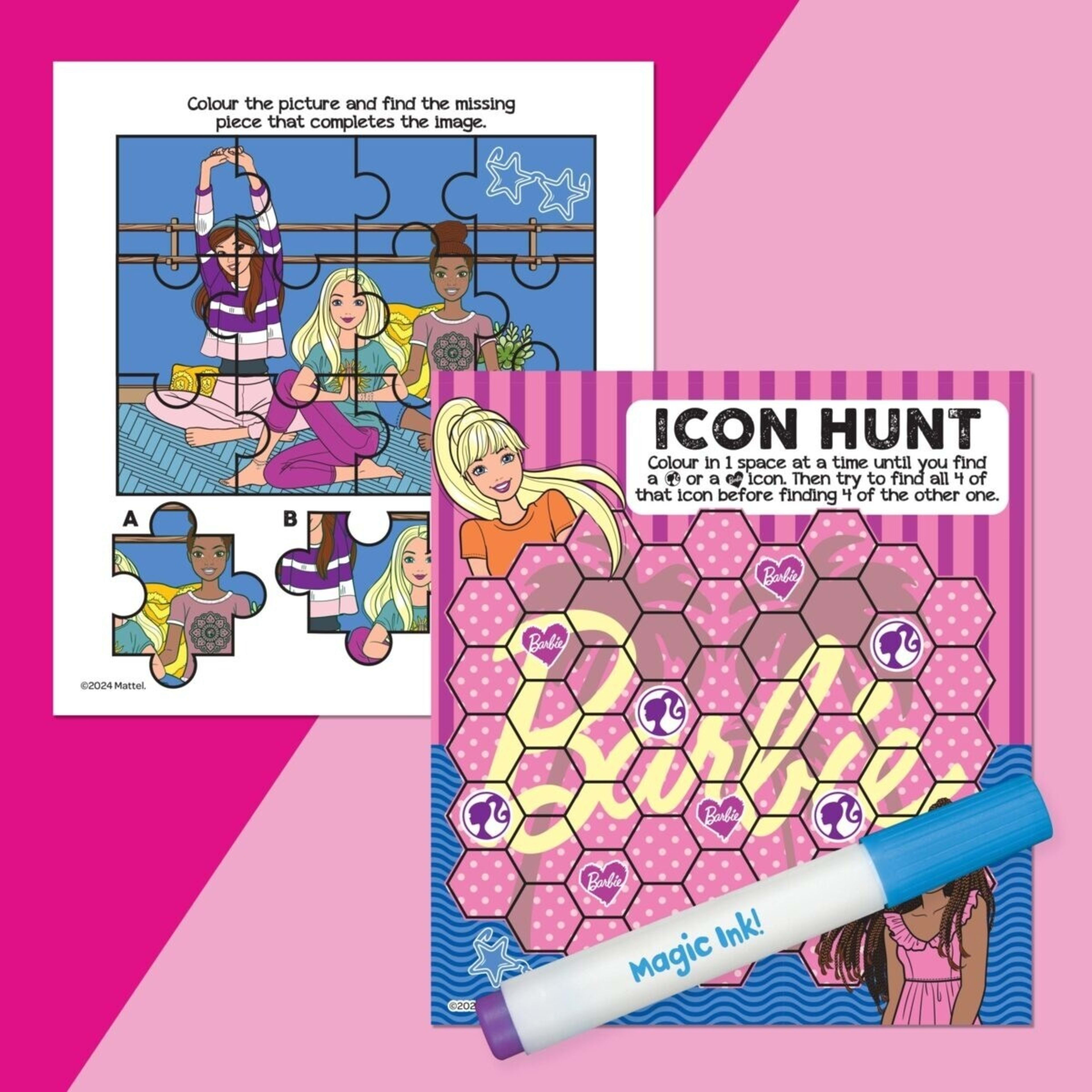 INKredibles Barbie Magic Ink Pictures - Book - Kmart