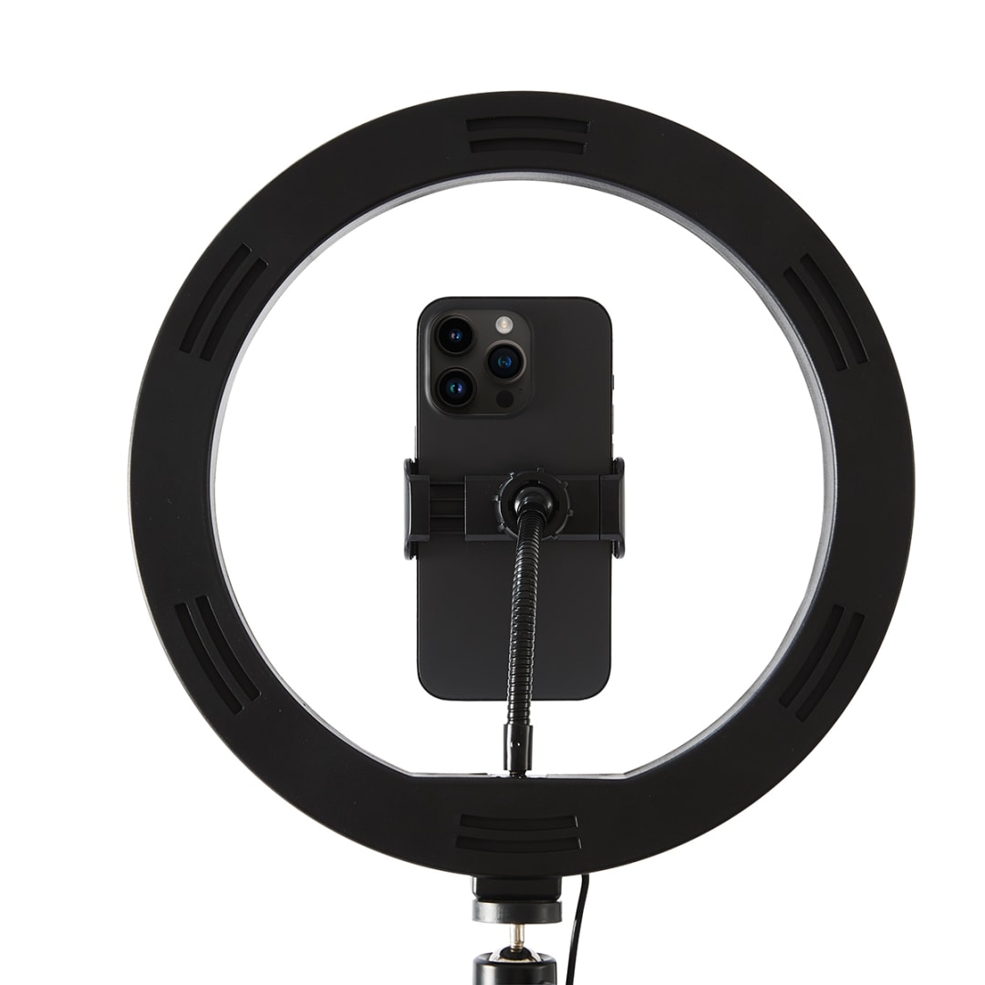 10in. Ring Light - Black - Kmart