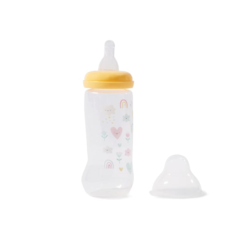 3 Pack Narrow Neck Bottles - Assorted - Kmart