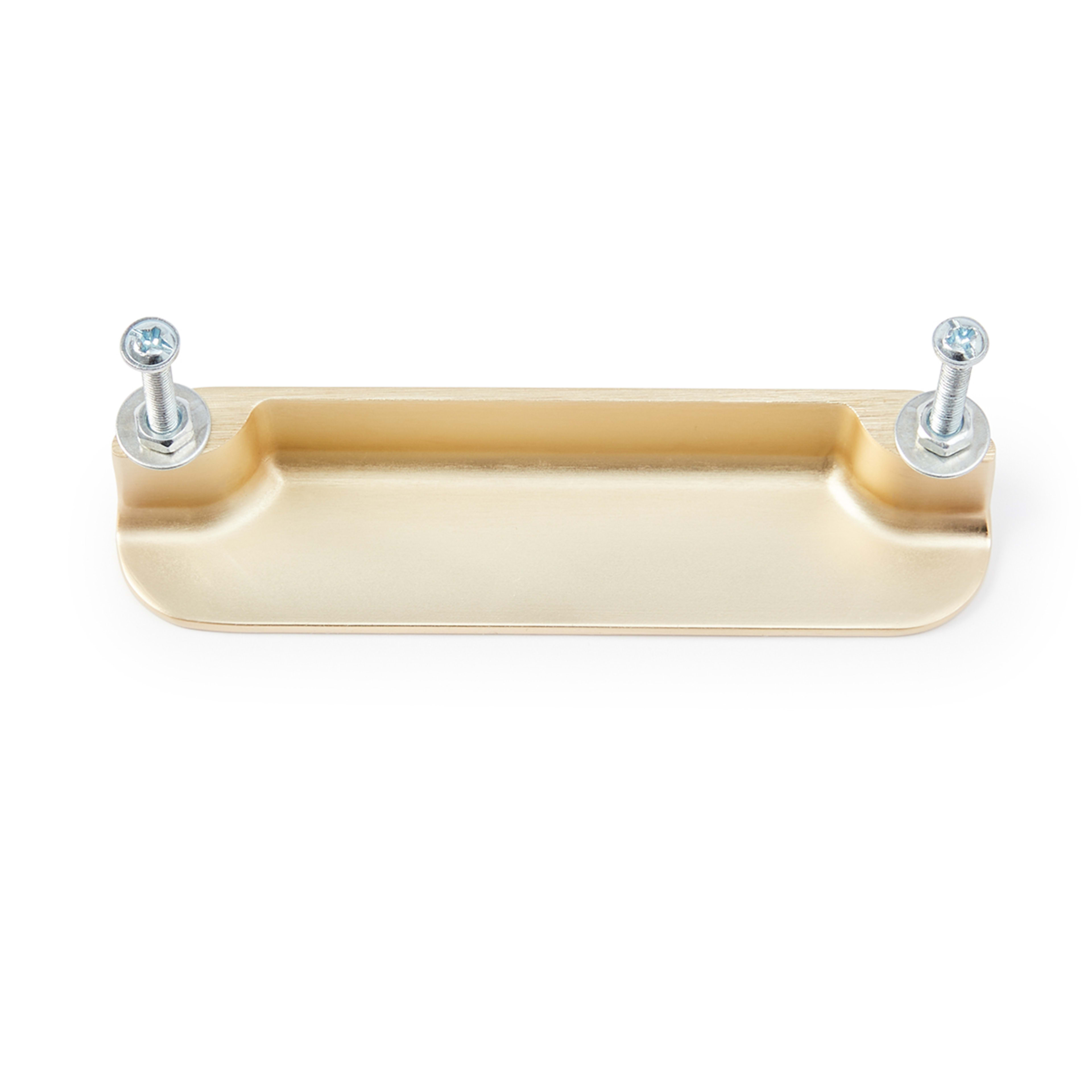 2 Pack Lozenge Handles - Gold Look - Kmart