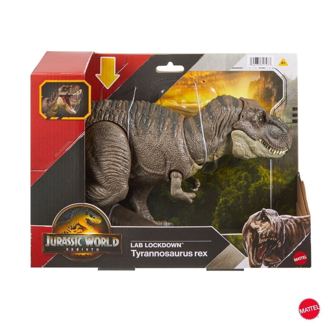 Jurassic World Rebirth Lab Lockdown Tyrannosaurus Rex - Kmart