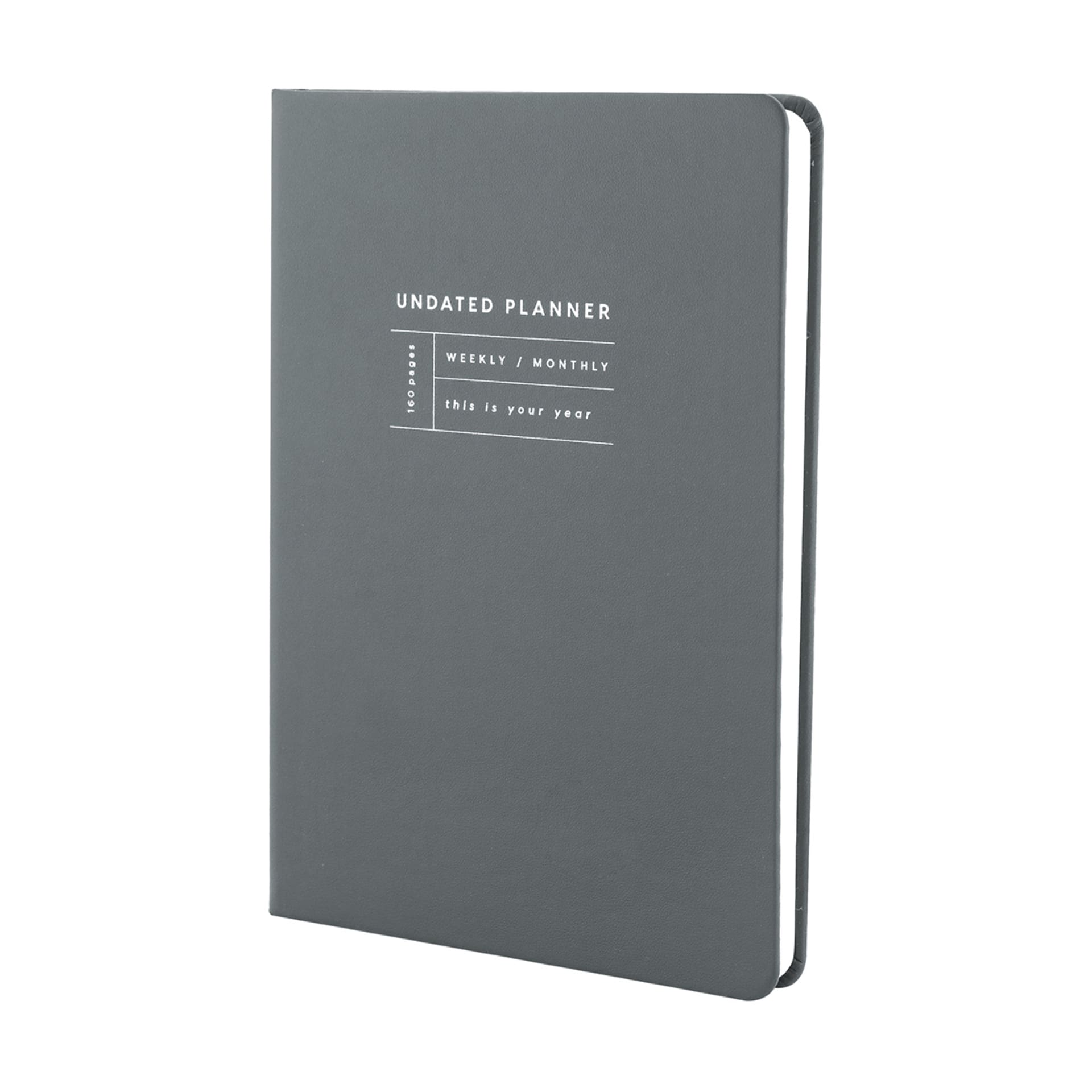 Undated Planner - Black - Kmart