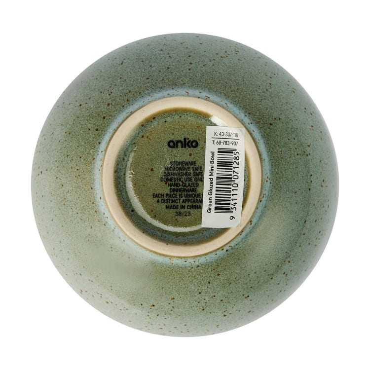 Green Glazed Mini Bowl - Kmart