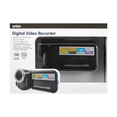 Digital Video Recorder - Black - Kmart NZ