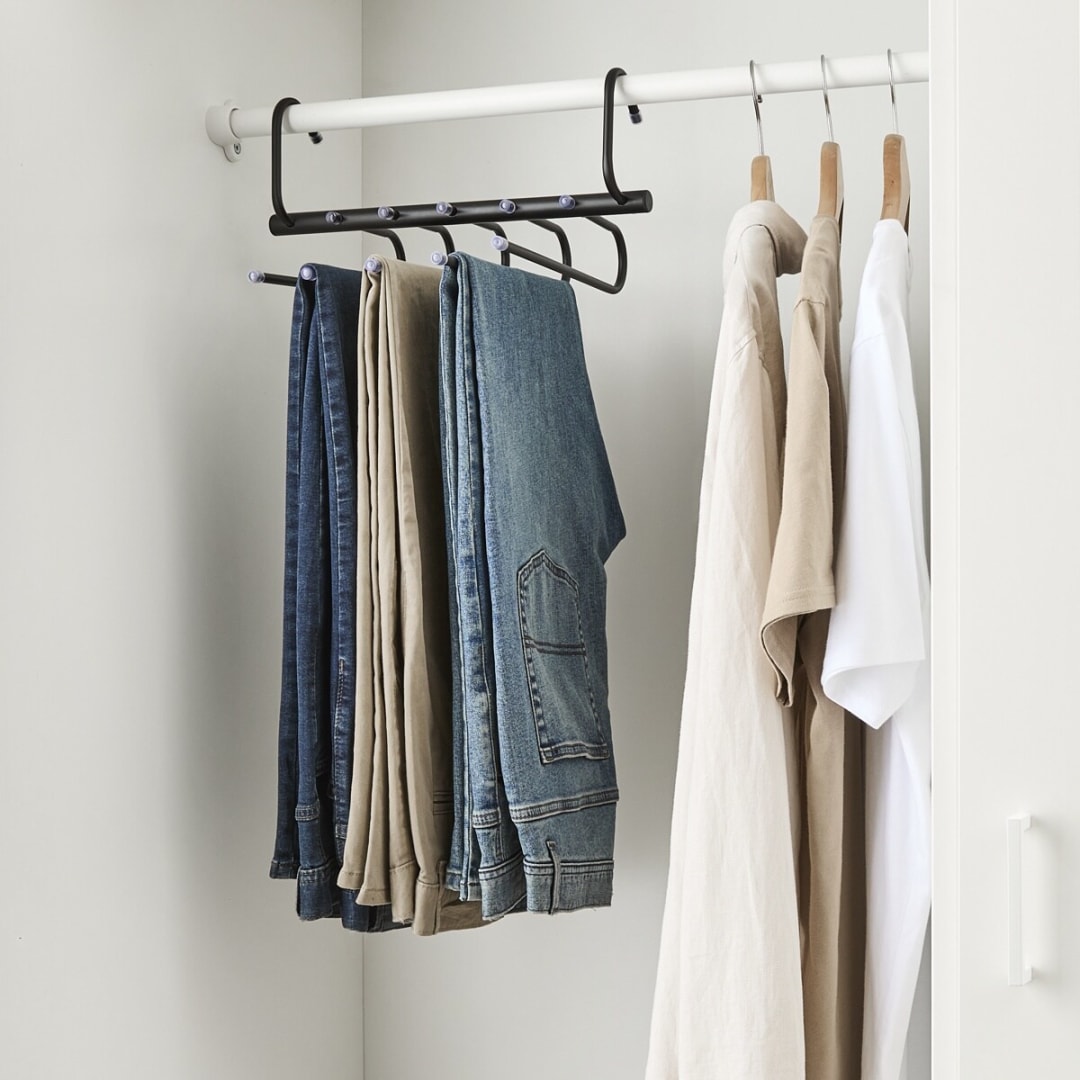 5 Tier Collapsible Pant Hanger - Kmart NZ