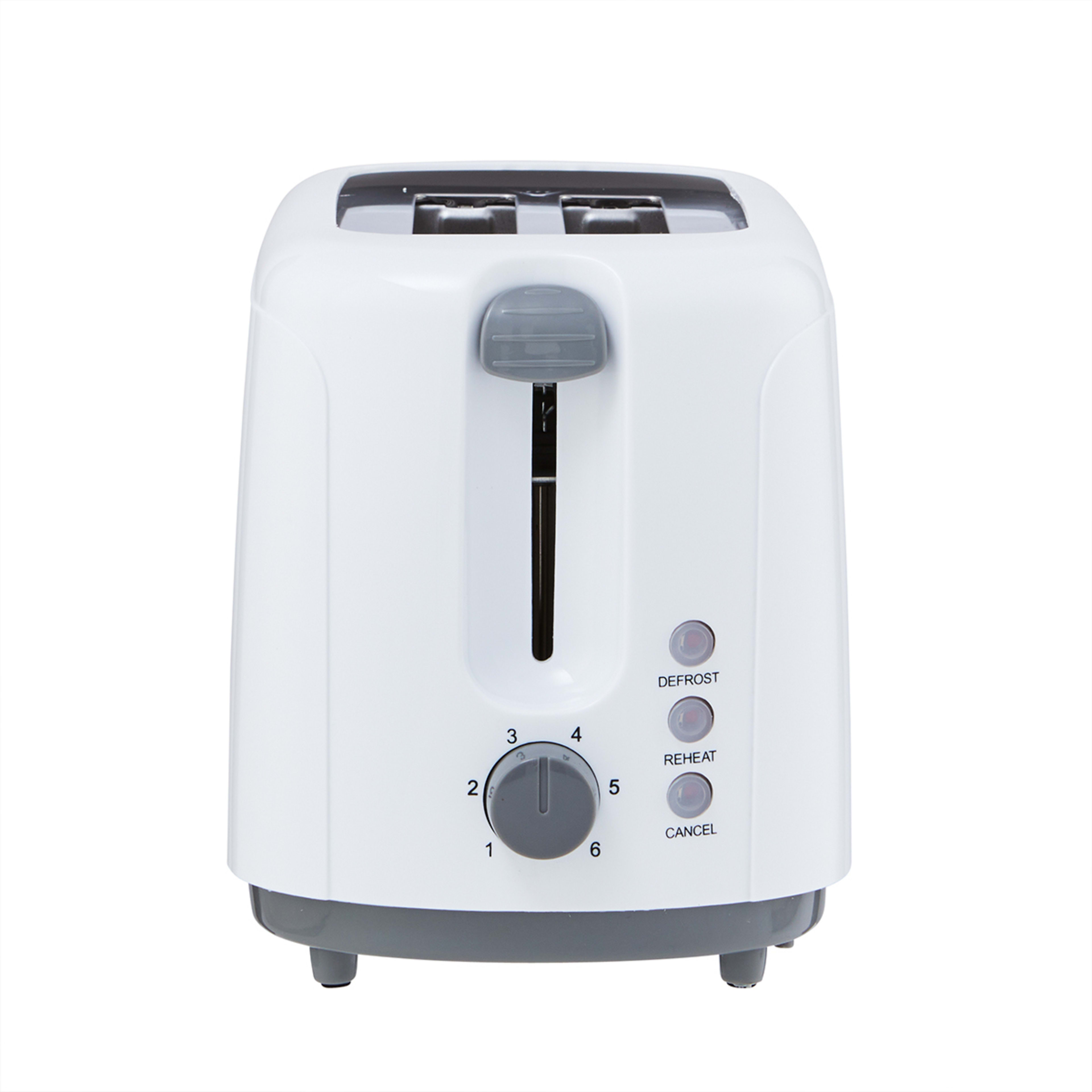 2 Slice Toaster - White - Kmart