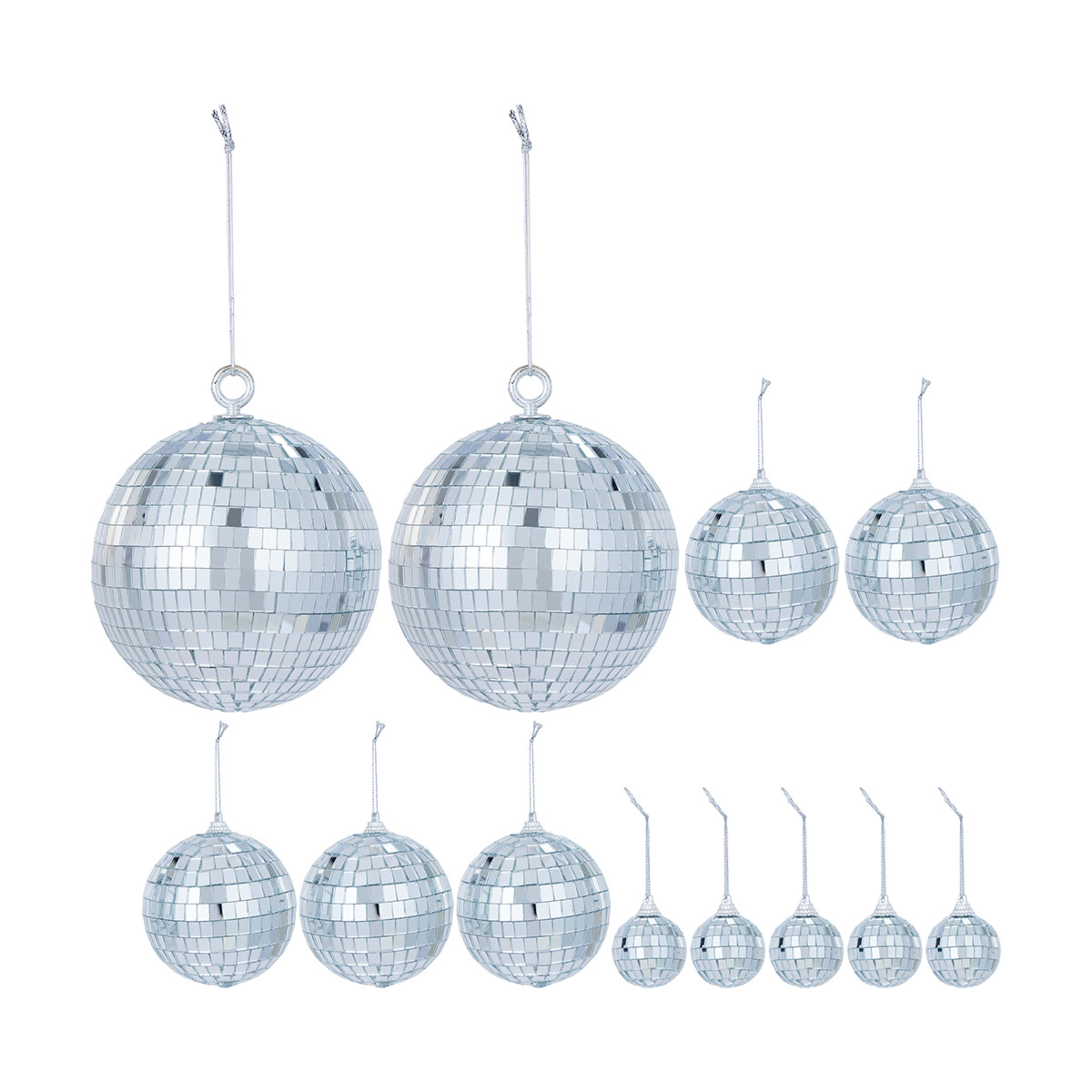 12 Piece Disco Ball Decoration Pack - Kmart