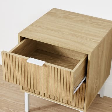 Isla 2 Drawer Bedside Table - Kmart NZ