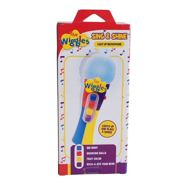 The Wiggles Sing and Shine Light Up Microphone - Kmart