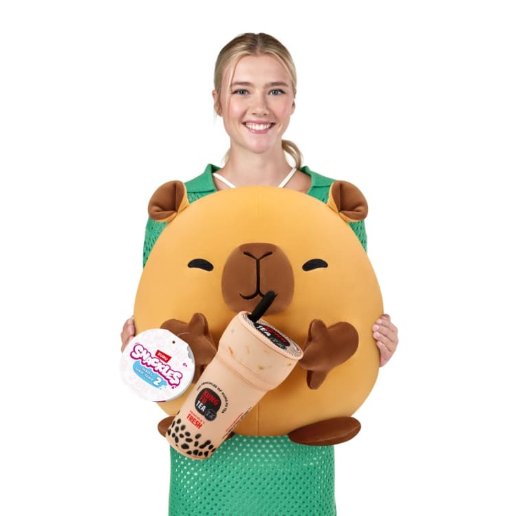 41cm Zuru Snackle Series 2 Plush Toy with Snack - Assorted - Kmart