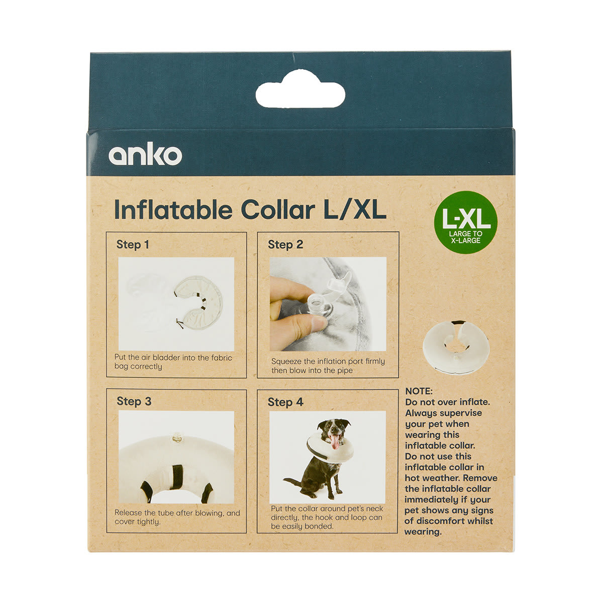 Inflatable Collar - Large to Extra Large - Kmart NZ