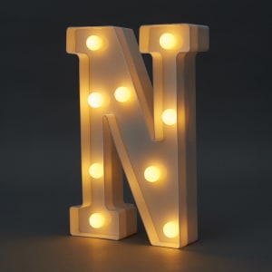 Light Up Letter - N - Kmart