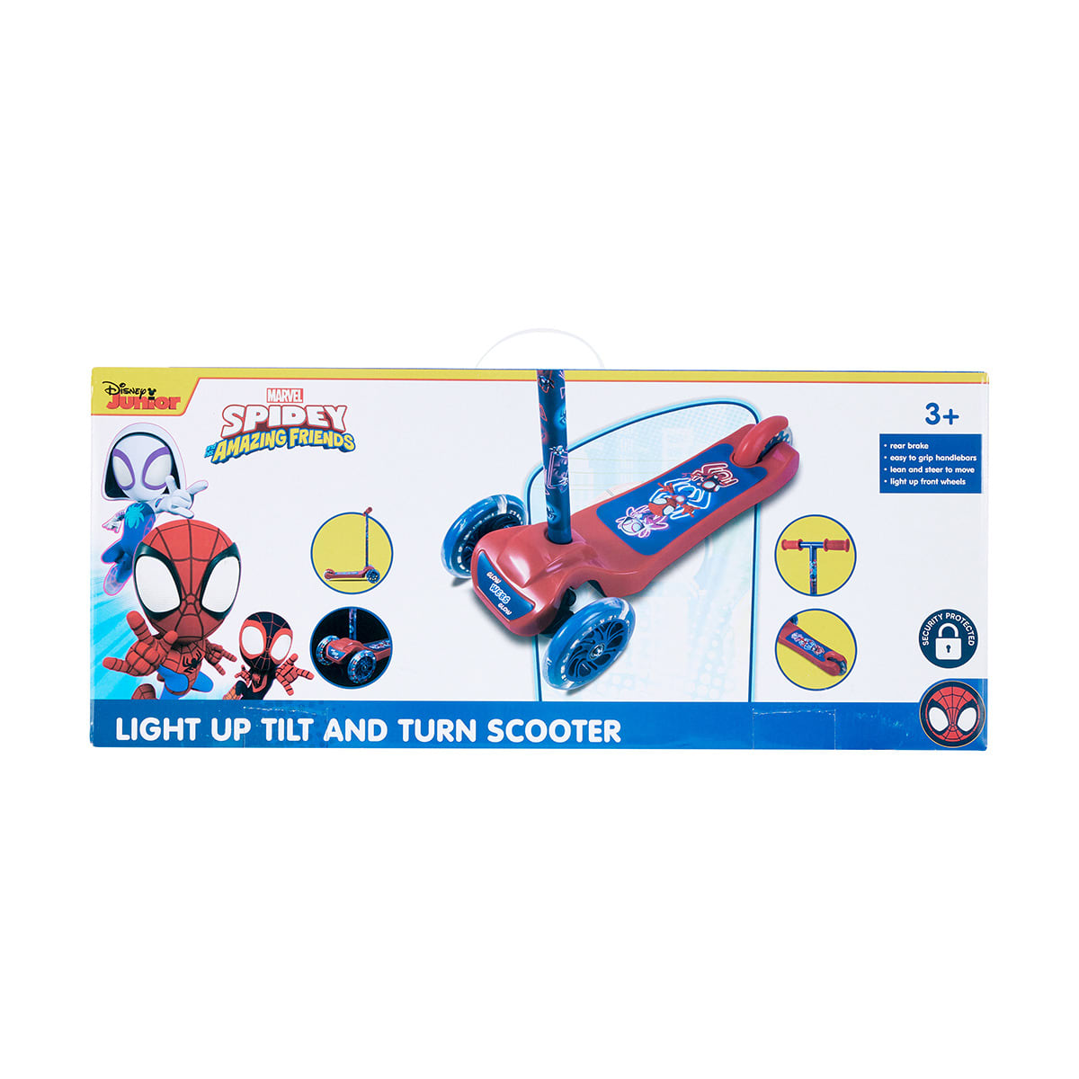 Disney Spidey and his Amazing Friends Tilt and Turn Scooter - Kmart