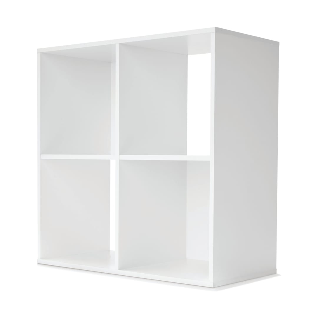 4 Cube Display Storage Unit - White - Kmart