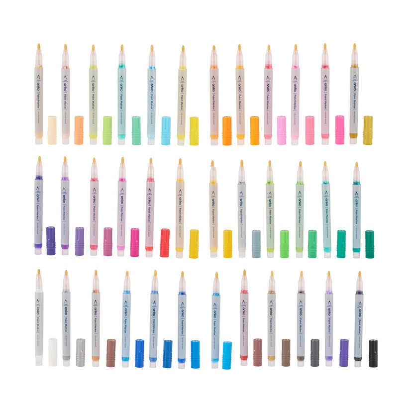 36 Pack Acrylic Paint Markers - Kmart