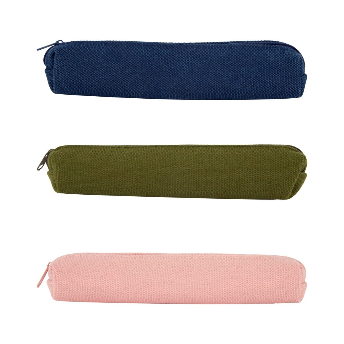 Mini Fabric Pencil Case Assorted