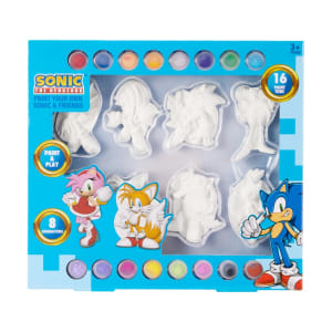 Sonic The Hedgehog Paint Your Own Sonic and Friends Kit - Kmart