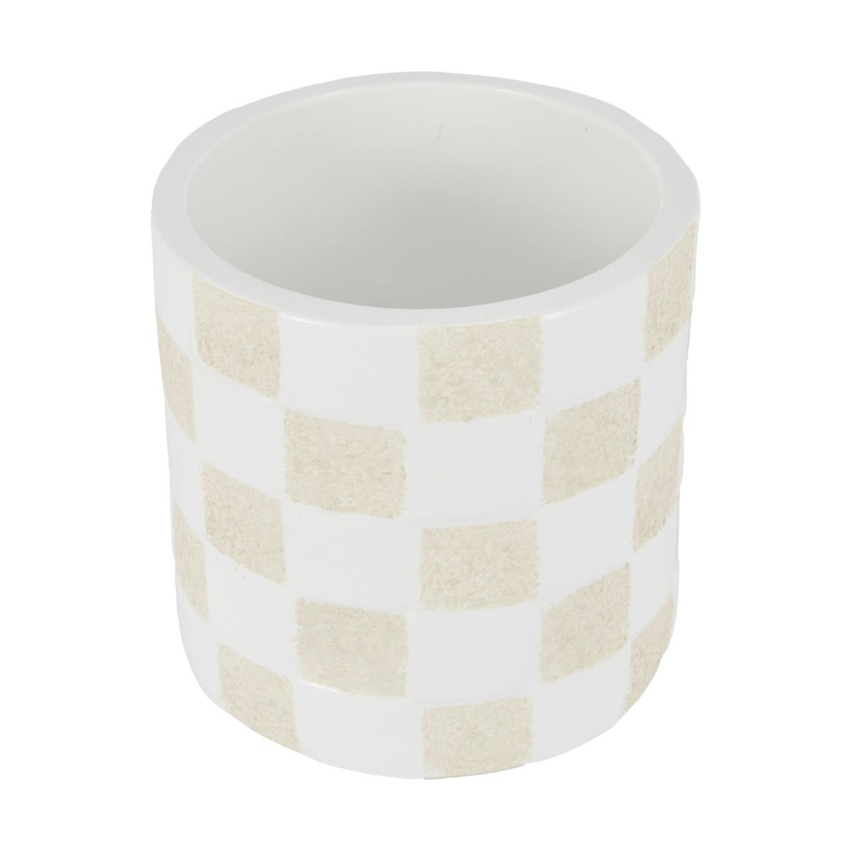 Check Ceramic Pot - Kmart