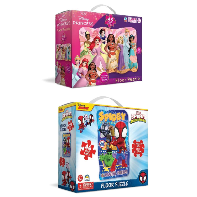 46 Piece Floor Puzzle - Assorted - Kmart