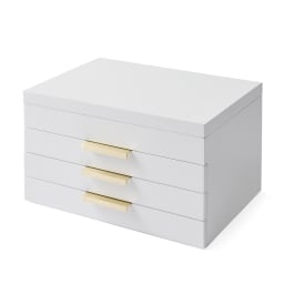4 Tier White Jewellery Box - Kmart